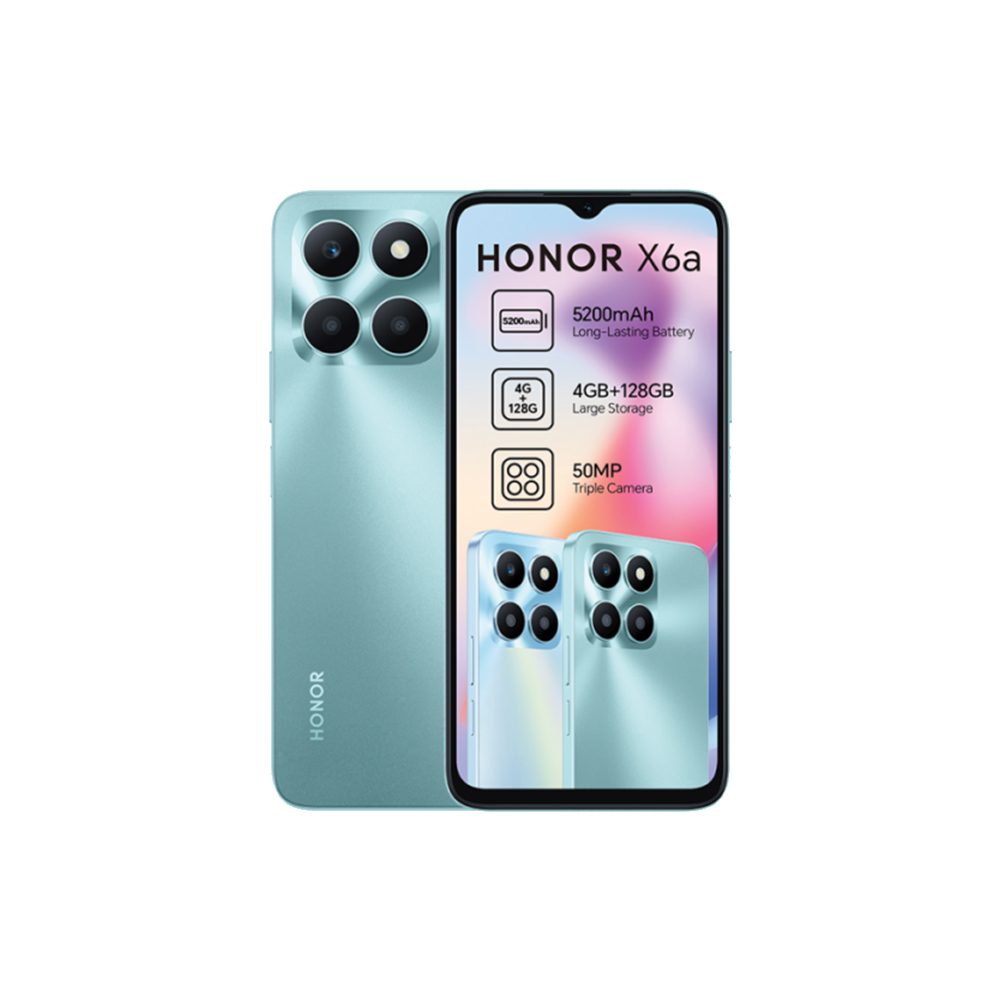 Other Smartphone Brands - Honor X6A (Dual Sim) 128GB - Cyan Lake for ...